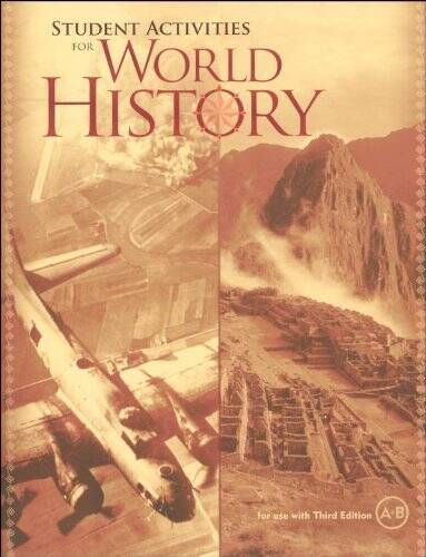 World History Grade 10: Student Activities - Paperback - GOOD | eBay