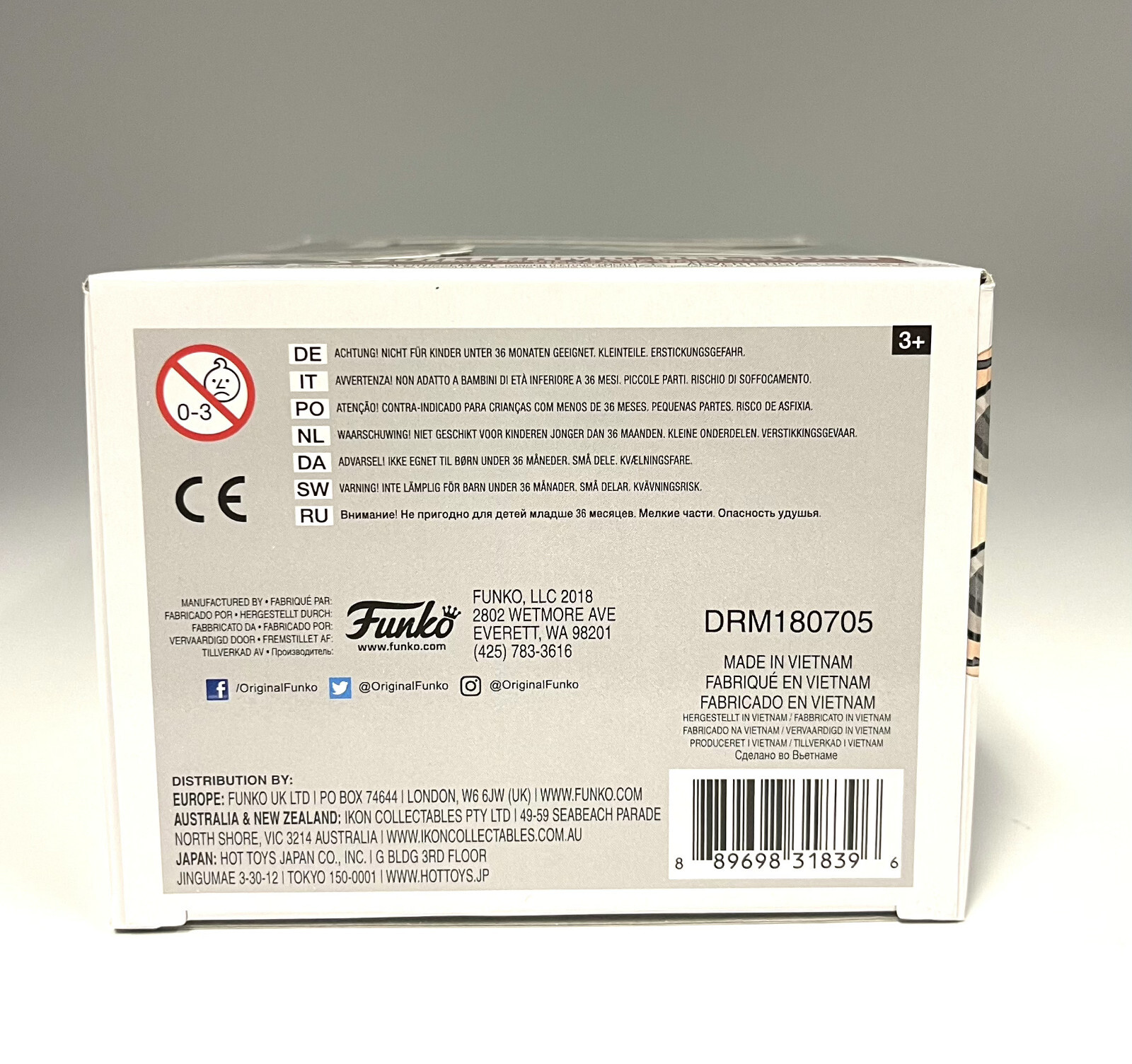 GUILLERMO DEL TORO SIGNED AUTOGRAPH FUNKO POP 666 THE SHAPE OF WATER ...