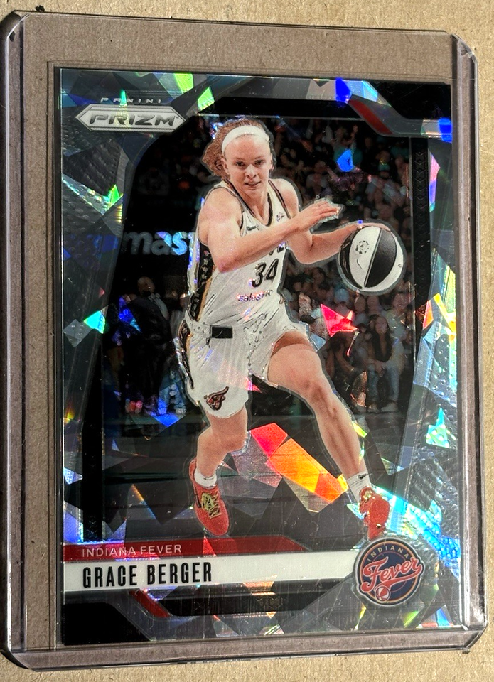 2024 Panini Prizm WNBA Grace Berger Ice #89 Indiana Fever | eBay