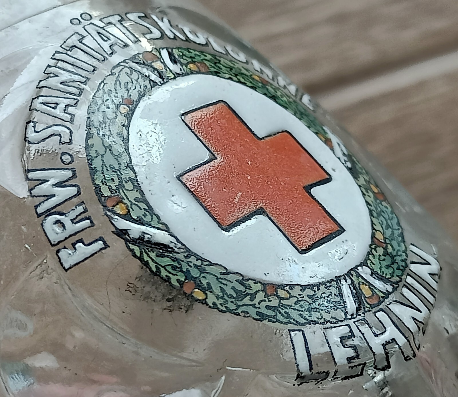 WW1 WW2 German Beautiful red cross mug very rare War relic | eBay