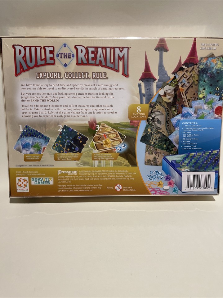 RULE THE REALM: BOARD GAME Family Strategy 2020 English NEW SEALED! | eBay