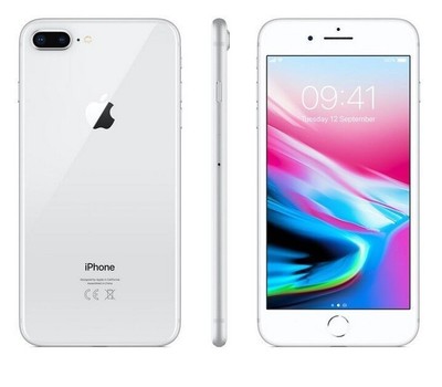 Apple iPhone 8 Plus A1897 Unlocked 64GB Silver C Heavy Scratch | eBay