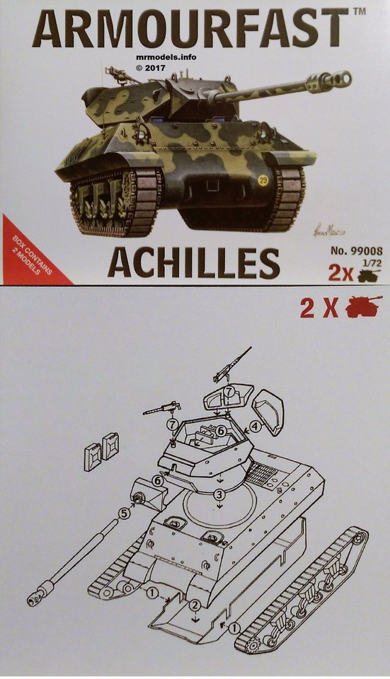 Armourfast 1/72 Military Vehicle Tank Tanks New Plastic Model Kit 1 72 ...