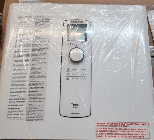 Electric Tankless Water Heater, Tempra 36 Plus, On-Demand Hot Water ...