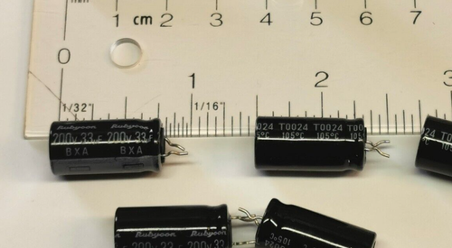 Rubycon 33uf 200v 200 volt Electrolytic Capacitors 10 pieces | eBay