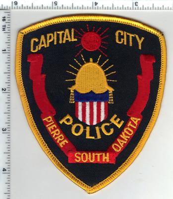 Pierre Police (South Dakota) Capital City Shoulder Patch from 1980's | eBay
