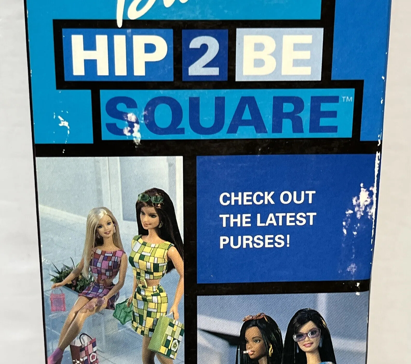 Barbie - Hip 2 Be Square Brunette Doll in Blue Fashions 2000 Mattel ...