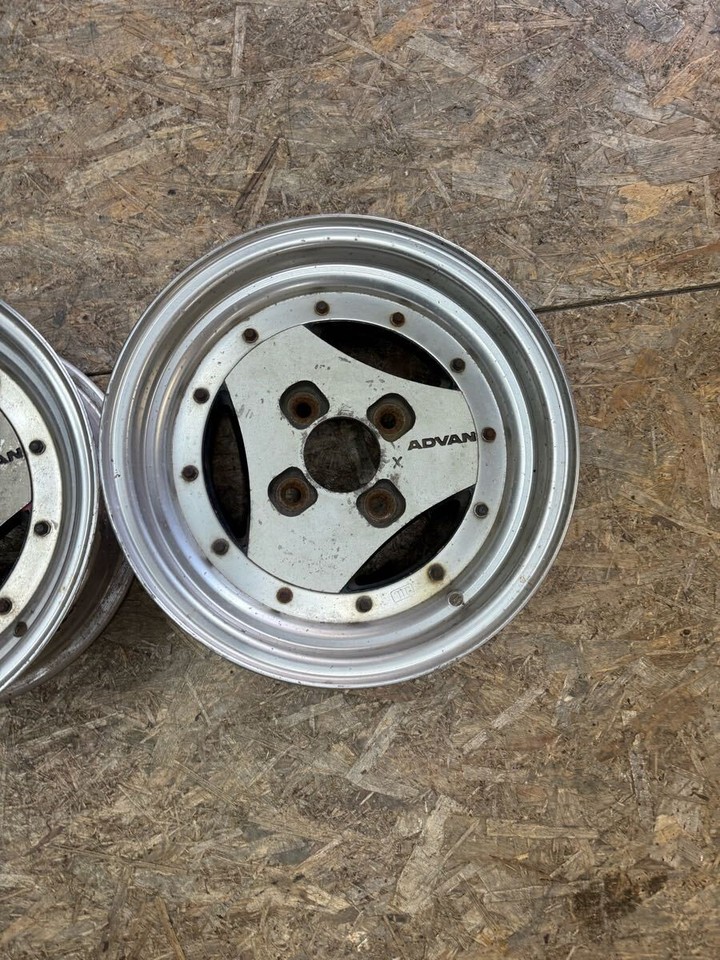 ADVAN Racing A3A Wheels 14 inch 6J +6 PCD114.3 4H set of 2 Used | eBay