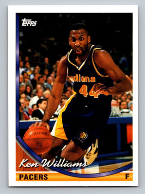 1993-94 Topps #376 Ken Williams | eBay
