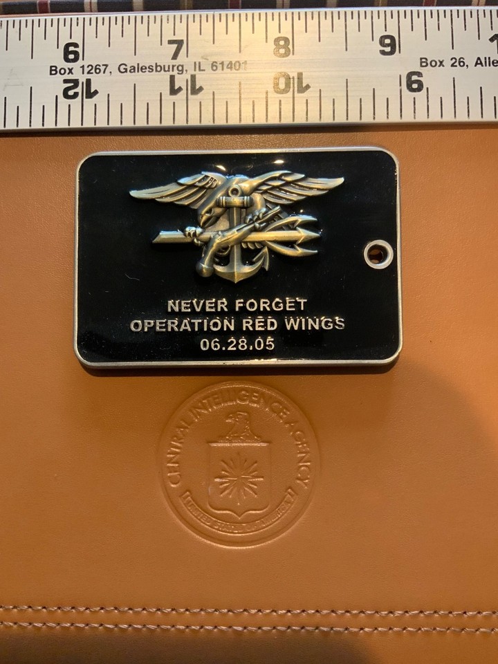 US Navy SEAL Team DEVGRU Operation Red Wings Tribute Coin | eBay