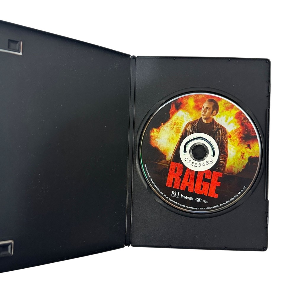 Rage DVD 2014 Nicolas Cage R Rated RLJ Entertainment Action Thriller ...
