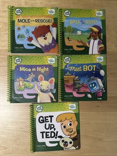 LeapFrog Leap Start 3D Learn to Read Books 2-6 Lot of 5 books | eBay