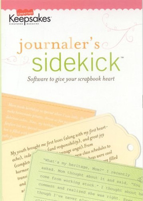 Creating Keepsakes Journaler's Sidekick Software | eBay
