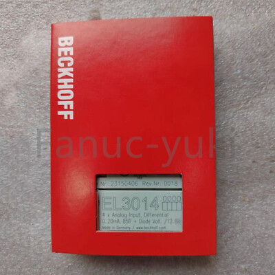 EL3014 BECKHOFF Module Brand New By DHL Fast Shipping | eBay