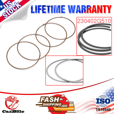 230402G510 Piston Ring Set STD Size FITS Sonata Optima Sorento Santa Fe ...