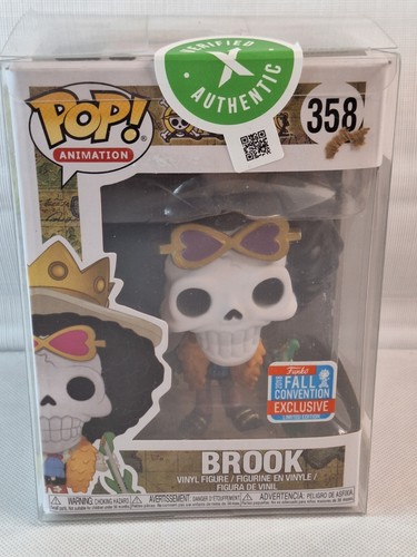 One Piece Brook Funko pop Fall Convention Exclusive Figure 889698308311 ...