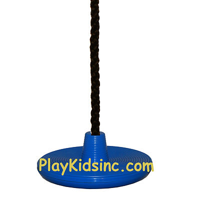 Swing Set Play DISC SWING Seat Tree Swing playgroung backyard spin Disk ...