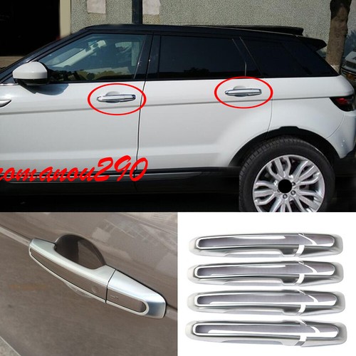 For Land Rover Range Rover Sport 2014-20 Matt Silver Door Handle Cover ...