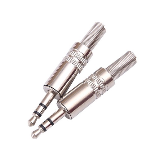 10PCS 3.5mm 3-Pole Stereo Plug Headphone Stereo Plug Audio Cable ...