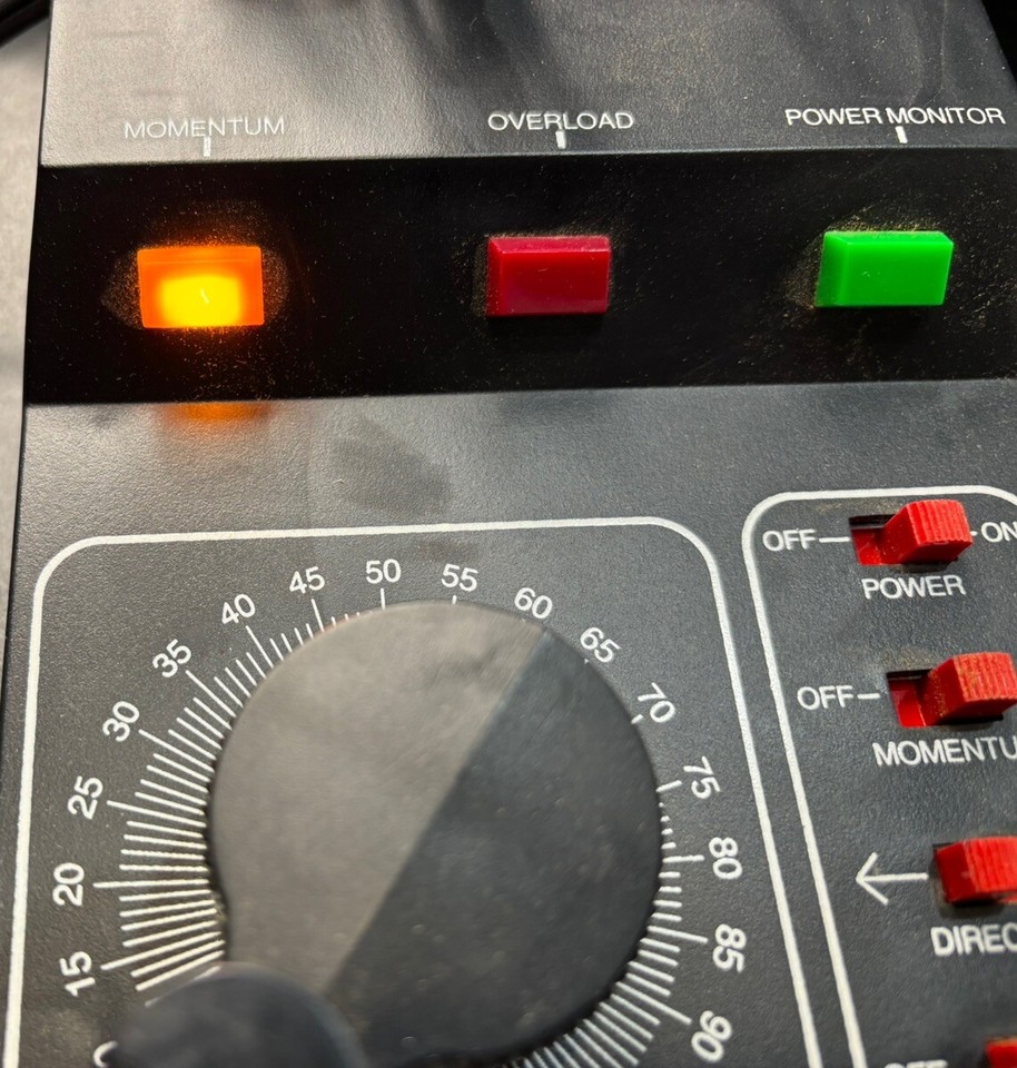 MRC Tech II Railpower 2500 DC Hobby Transformer Train Controller HO ...