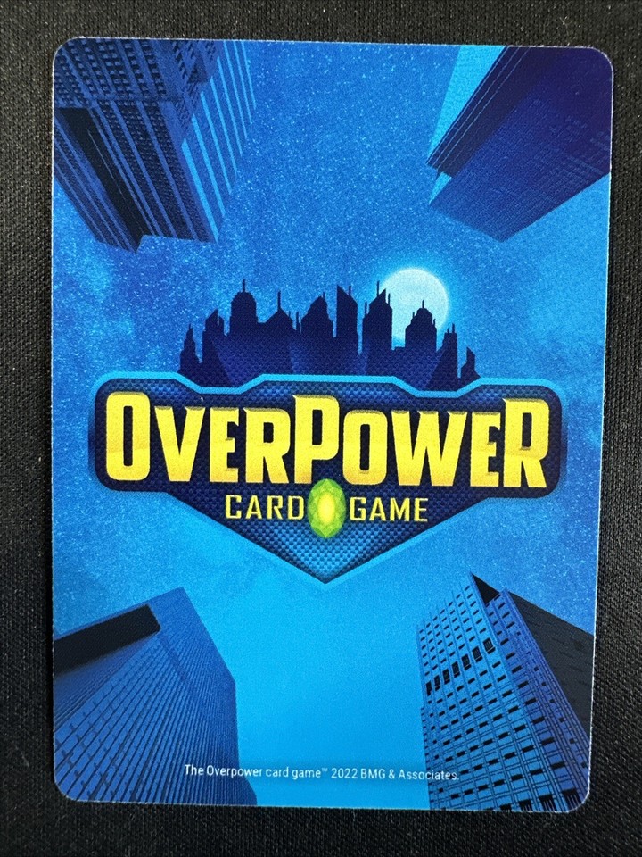 ZEUS Inaugural Foil Edition Overpower World Legends Trading Card Game ...