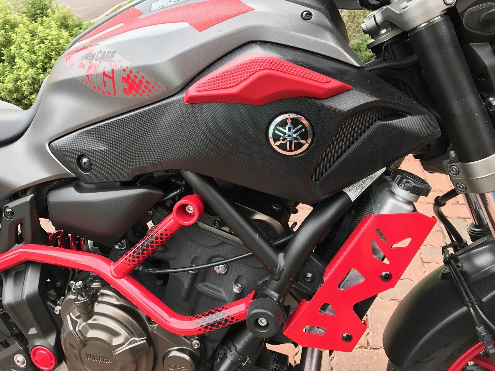 Yamaha MT-07 FZ-07 Black Aluminium Bodywork Bolt Bolts Fixings Kit FZ07 ...