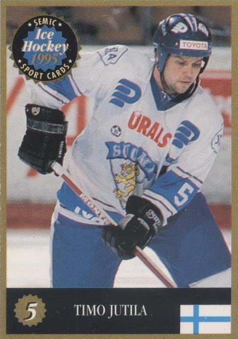 1995 Semic - Timo Jutila #5 (RC) for sale online | eBay