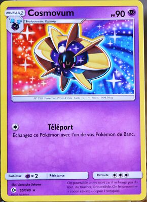 carte Pokémon 65/149 Cosmovum 90 PV SM1 - Soleil et Lune NEUF FR | eBay