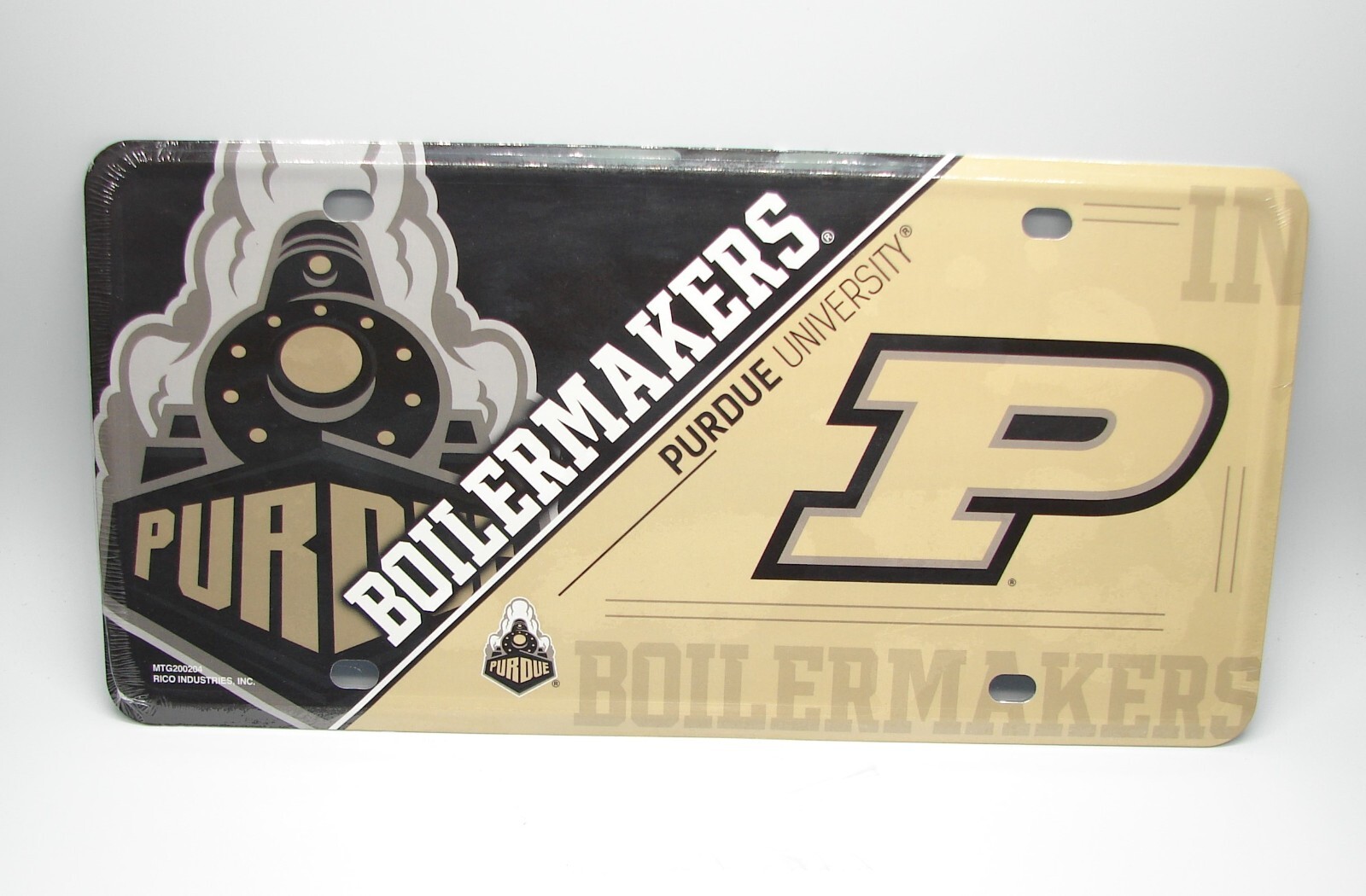 Licensed NCAA PURDUE BOILERMAKERS METAL CAR NOVELTY LICENSE PLATE | eBay