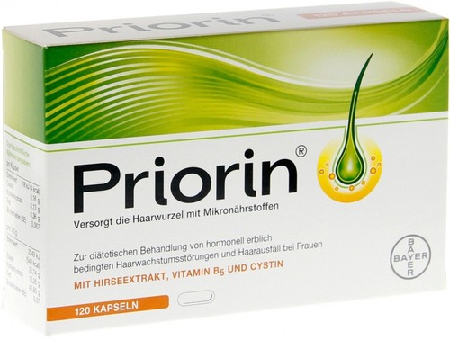 Priorin 120 Tabs Intense Hair Nutrient Capsules Hair Loss Treatment Exp ...