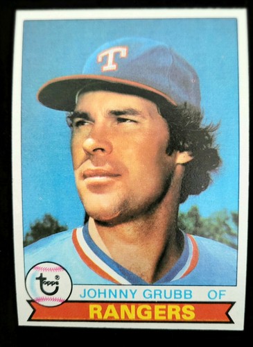 1979 TOPPS #198 JOHNNY GRUBB VINTAGE CARD MINT TEXAS RANGERS ***WELL ...