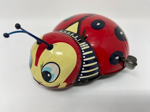 Vintage 1950's Frankonia Haji Tin Wind-Up Lady Bug, Made in Japan | eBay