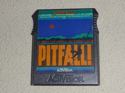 COLECOVISION COLECO VIDEO GAME CARTRIDGE ONLY PITFALL VINTAGE ...