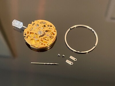 USA seller, Seiko SII NH71 NH71A Automatic Movement, Skeleton, Gold | eBay