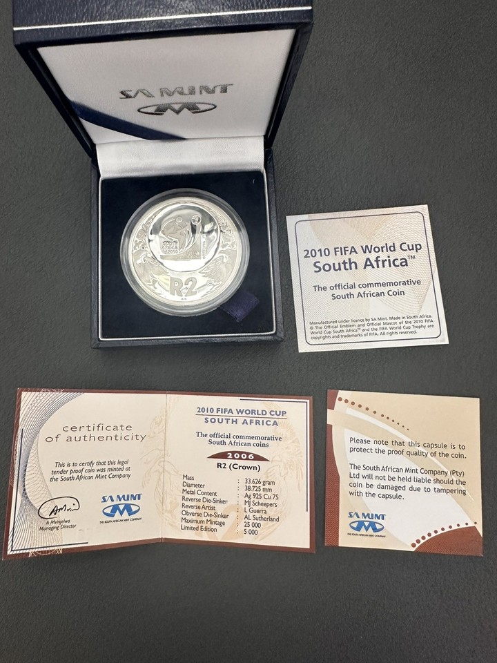 1 oz Silver 2006 FIFA World Cup Proof Coin - BELOW MELT VALUE!! | eBay