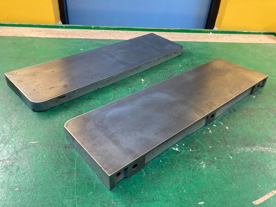 Delta PAIR Solid Cast Iron Extension Wings TWO wing 27" x 8" DELTA ...