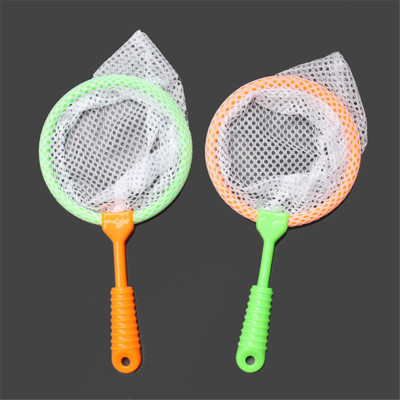 22cm Plastic Fishing Net Toy Handle Mini Butterfly Mesh Nets Kids ...