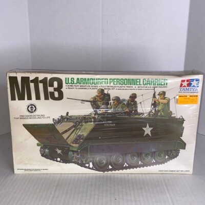 Tamiya M113 US Armored Personnel Carrier 1:35 Model Kit US Army ...