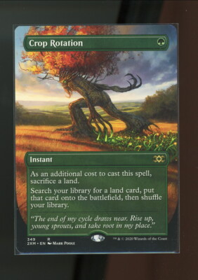 MTG Crop Rotation Borderless Double Masters Alternate Art | eBay