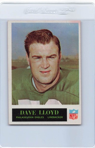 1965 Philadelphia #134 Dave Lloyd Eagles NM *DA-C8589 | eBay