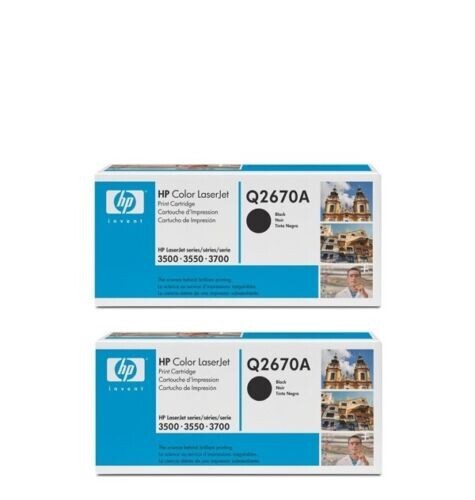 HP Q2670A Black Toner Cartridge for HP LaserJet 3500,3550,3700 New | eBay