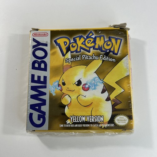 Pokemon, Special Pikachu Edition, Yellow Version Nintendo Game Boy BOX ...
