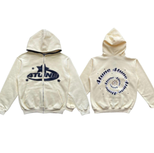 Unisex 4Tune Patterned Hoodie Spring Autumn Jacket Loose Sport Party ...