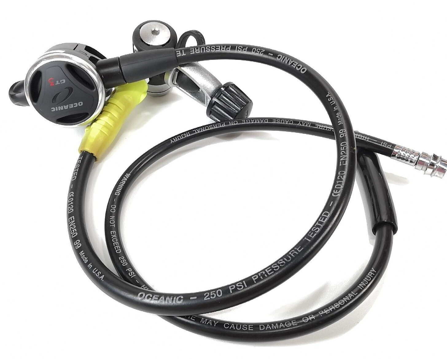 Oceanic GT3 Scuba Dive Regulator Set DX4 Yoke 1st Stage Adjustable ...