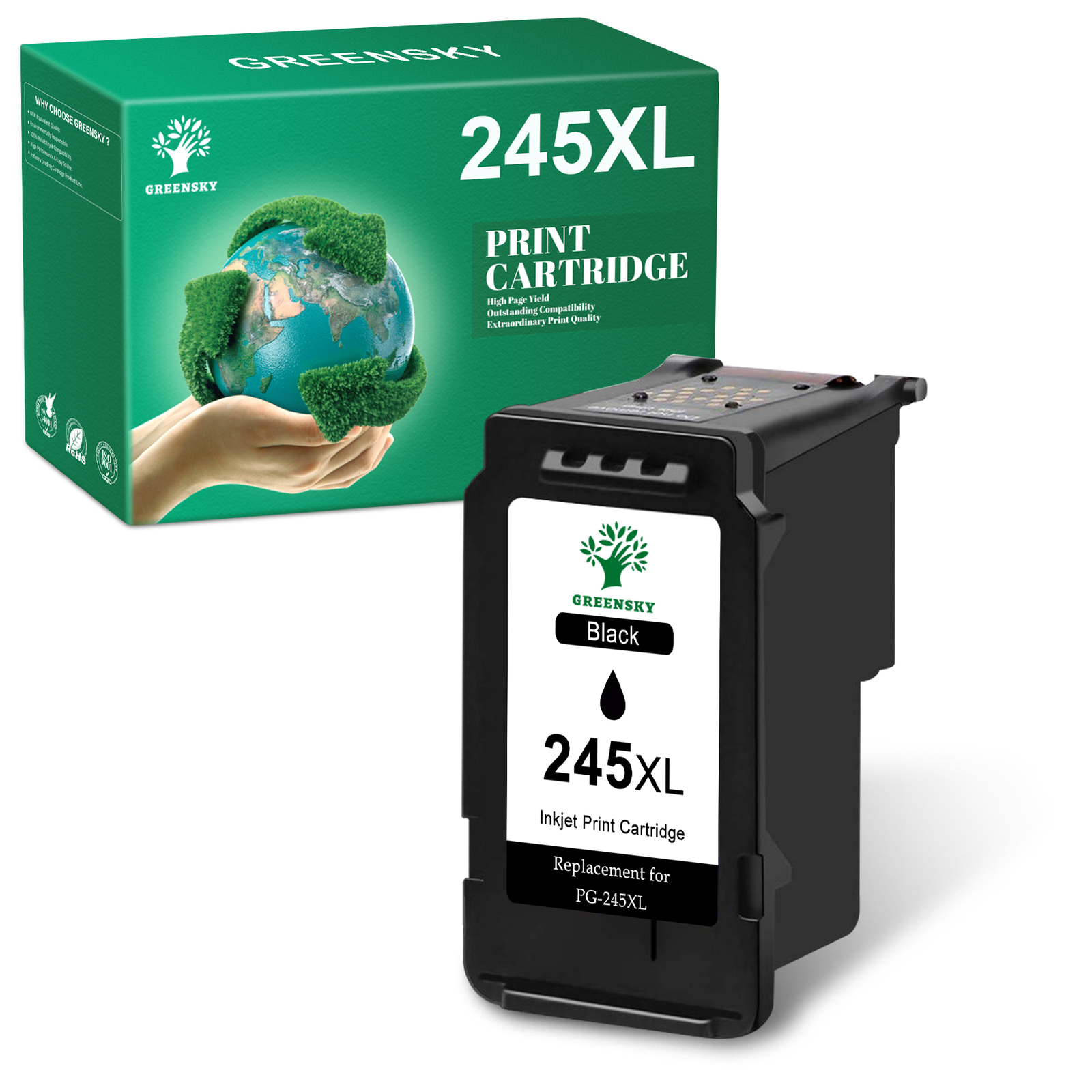 PG-245XL Black CL-246 XL Color Ink for Canon Pixma TR4520 TS3122 MG2525 ...
