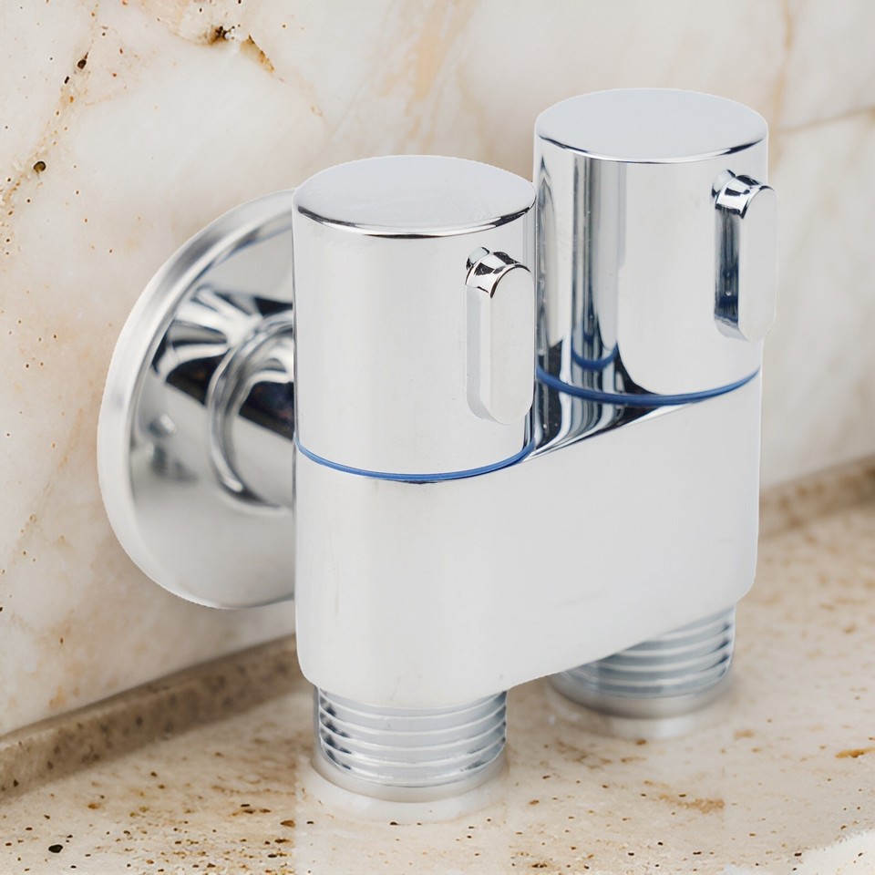 Salle de Bain Hardware Valve Matériel Double for Douche Tête Toilette ...