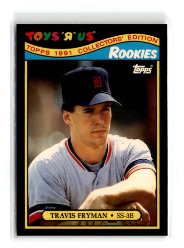 1991-Topps Toys R Us Rookies -#8-Travis Fryman -Detroit Tigers | eBay