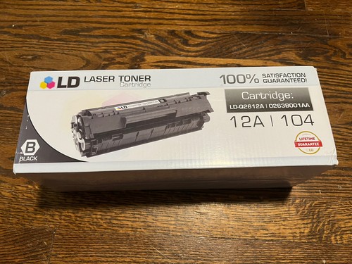 LD LASER TONER CARTRIDGE 12A or 104 Black New | eBay