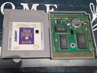 Final Fantasy Legend III (Nintendo Game Boy, 1993) Tested 94689221078| eBay
