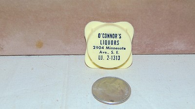 VINTAGE O' CONNOR'S LIQUORS ADVERTISING BOTTLE CAP TOPPER | eBay